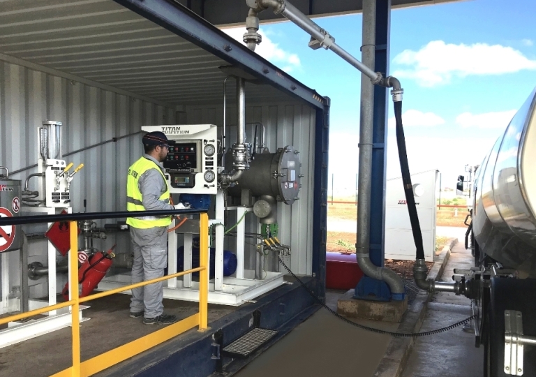 Mobile Aviation Fuel Farms and Tank Systems | TITAN AERO